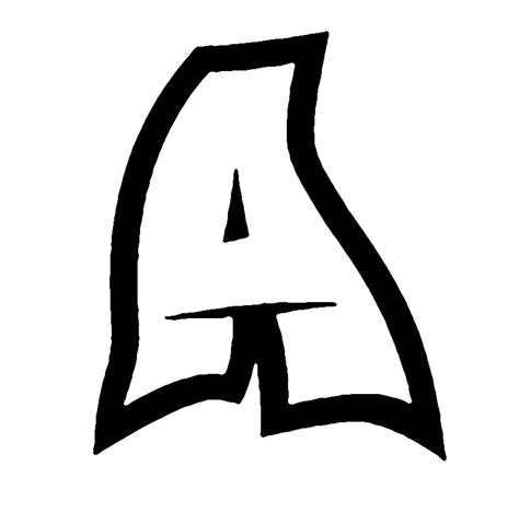 F Letter Graffiti