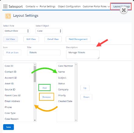 Steps On How To Change The Layout Of The Page CRMJetty Documents