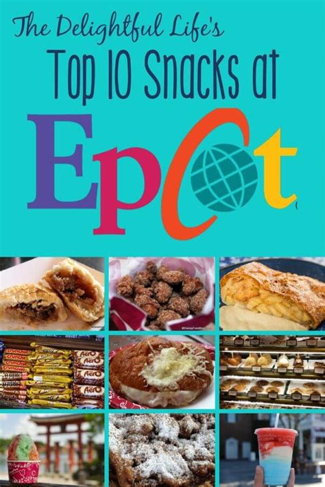 What Are The Best Snacks At Epcot Weve Got The Top 10 • Delightful Life