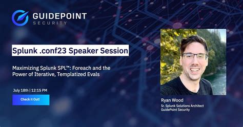 Guidepoint Security On Linkedin Splunk Splunkconf23