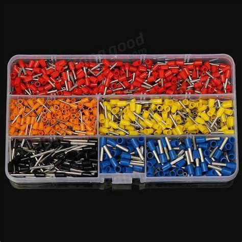Pin Cable Insulated Crimp Bootlace Ferrules Cord Pin End Terminal