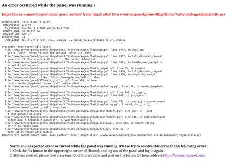 I Can T Access AaPanel With CentOS After Update AaPanel Free
