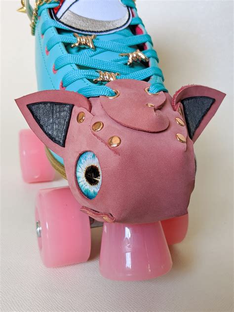 Pokemon Pikachu Eevee Jigglypuff Thick Leather Toe Guards Etsy