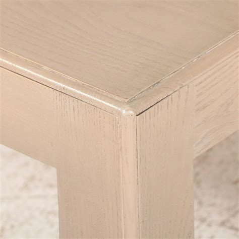 Large Modernist Style Cerused Ash Coffee Table Everything But The House