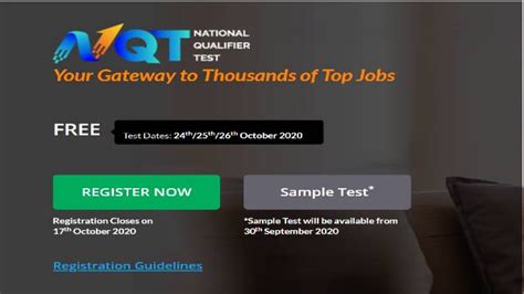 TCS Begins National Qualifier Test NQT Registration To Help