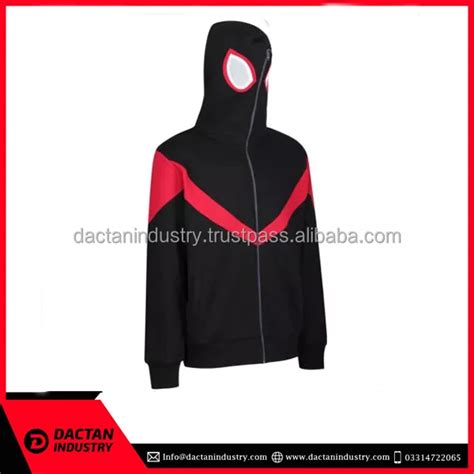 Custom Full Face Zip Up Hoodies High Quality Mens Jackets