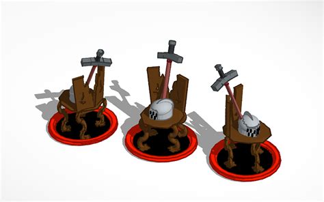 3d Design Darksouls Throne Project Tinkercad