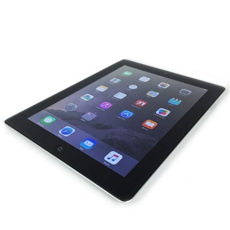 Apple Ipad 4th Generation 16gb Wi Fi Black Certified Refurbished