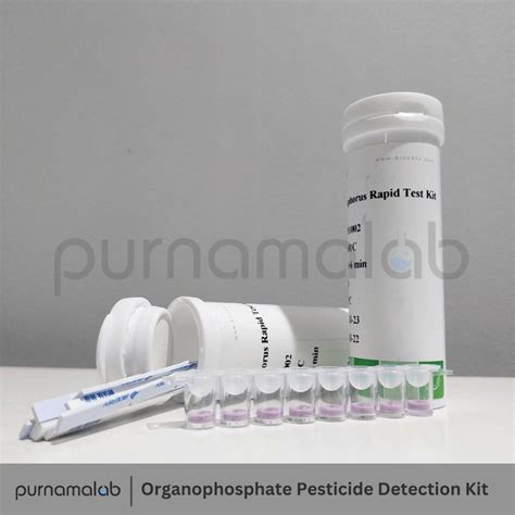 Organophosphate Pesticide Detection Kit 40 Test