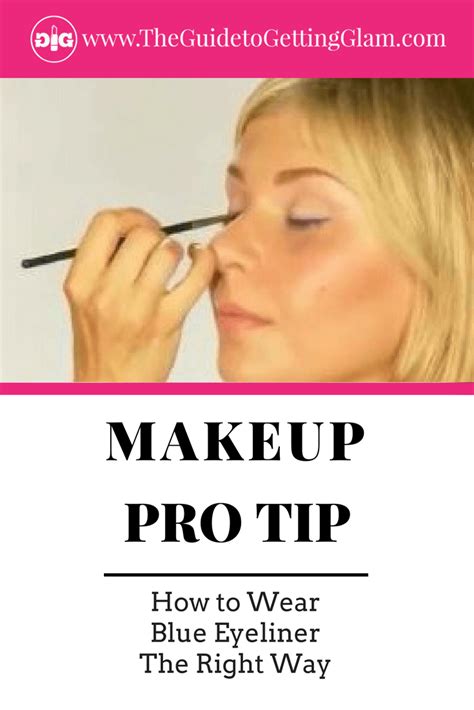 How To Wear Blue Eyeliner The Right Way The Guide To Getting Glam