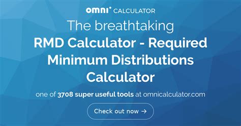 RMD Calculator