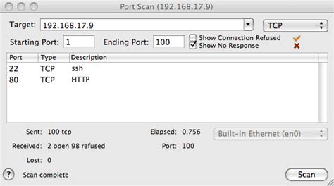 PortScanHelp