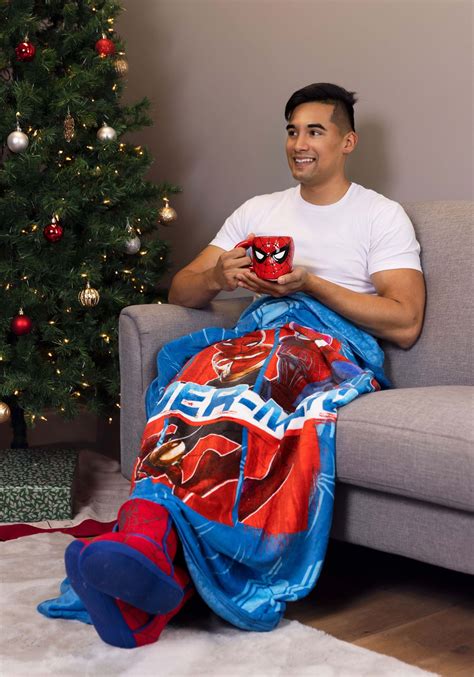 Spider Man Boot Slippers For Adults