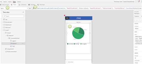 solved pie chart in powerapps from an excel data power platform images