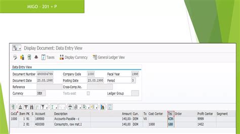Sap Mm Business Scenarios Pptx