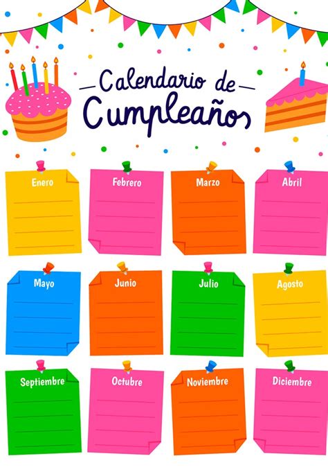 calendario cumpleaños 5