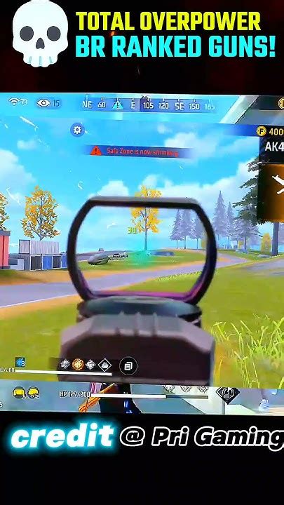 New Top 3 Secret Guns For Br Rank In Garena Freefire Gaming Shorts
