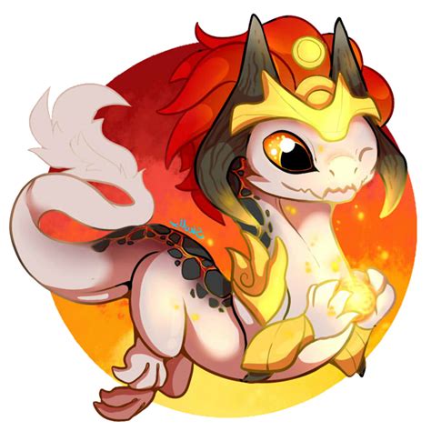 Chibi Aurelion Sol Ashen Lord Por Do Sol Imagens De Fantasia