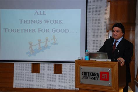 Faculty Goes Down The Memory Lane With Dr Ashok Chitkara