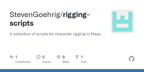 GitHub StevenGoehrig Rigging Scripts A Collection Of Scripts For Character Rigging In Maya