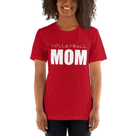 Volleyball Mom Unisex T Shirt Etsy