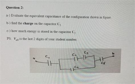Solved A Evaluate The Equivalent Capacitance Of The Chegg