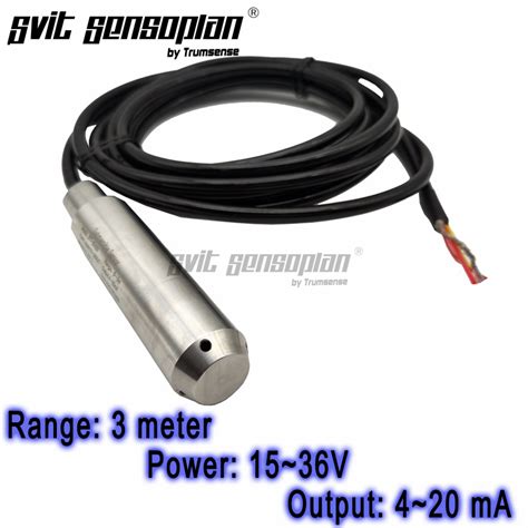 Trumsense STT 93420I 15 To 36V Power 3 Meter Range 4 To 20mA Output