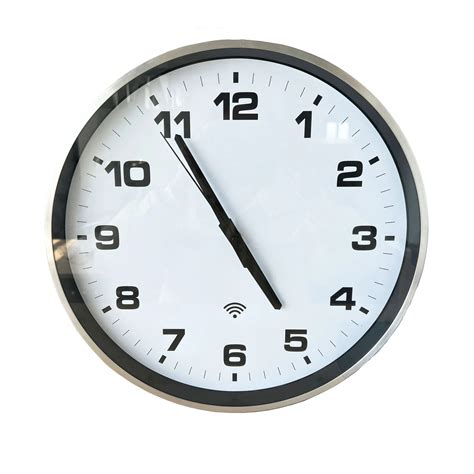 15 Analog Ntp Wi Fi Clock For Home Decoraluminum Casingautomatic