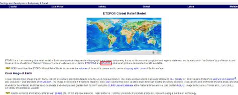 科学网—如何下载【noaa】网站的【etopo1】地形数据【附etopo2etopo5】 叶瑞杰的博文