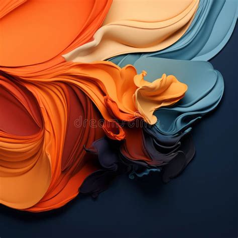 Abstract Expressionism Background Or Wallpaper Stock Illustration