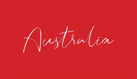 Australia Script Font Free Font