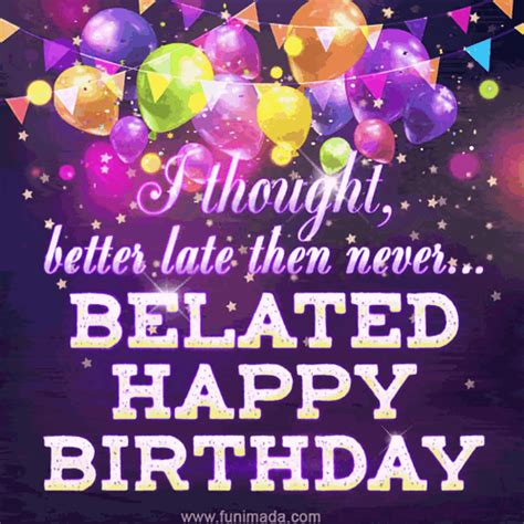 Happy Belated Birthday S Tenor