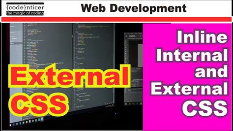 Inline Internal External Css In Hindiurdu Web Development Part 18 Youtube