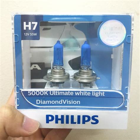 Philips Diamond Vision Ultimate White Light 5000k Auto Accessories On Carousell