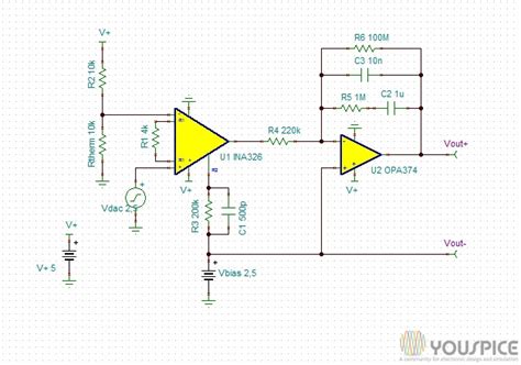 Pi Proportional Integral Temperature Controller Youspice