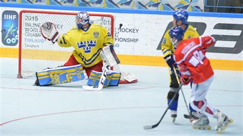 Sweden Vs Czech Republic 2015 Iihf Inline Hockey World Championship