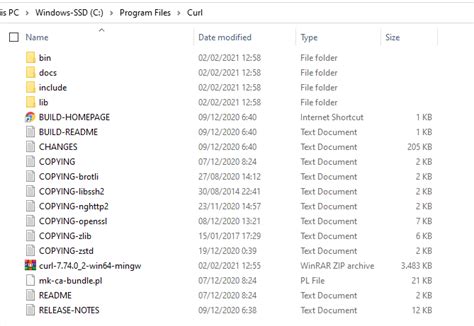 Installing Curl On Windows Dev Community