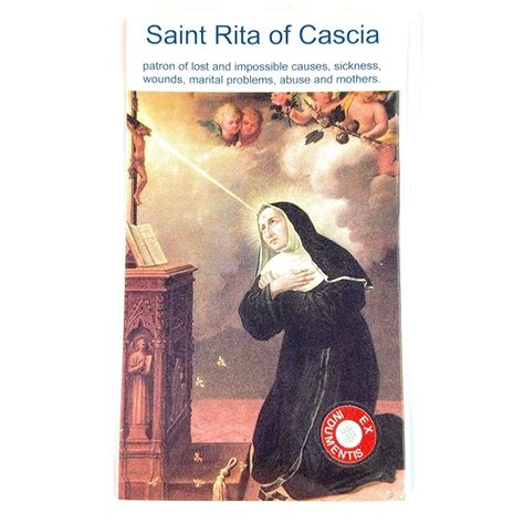 Buy Relic Card 3rd Class Saint Rita Of Cascia Patron Lost Impossible