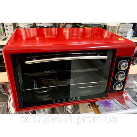 Электродуховка Asel 40л 1300Вт Духовка электрическая Асель Турецкая