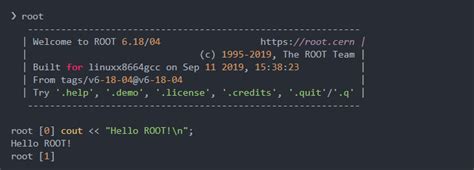 CERN ROOT数据分析工具基本介绍 检索课与数据库学术工具应用