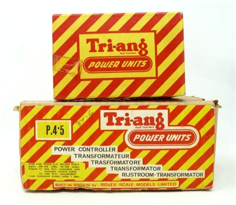 Triang P4 5 Power Controller And P 42 Circuit Control Unit Boxed