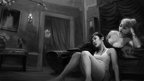 Women Drawing Vampires Wallpapers Hd Desktop And Mobile Backgrounds