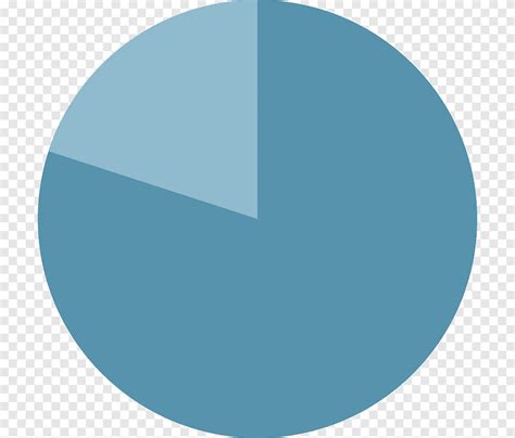 Gráfico circular diverso azul png PNGEgg