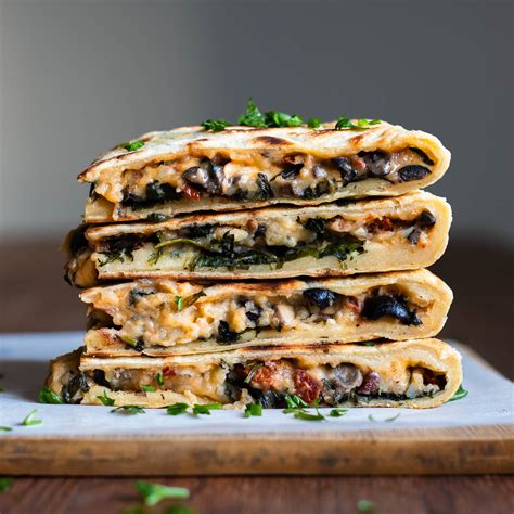 Vegan Stuffed Flatbread