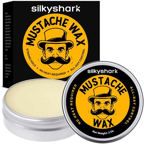 Premium Amazon Mustache Wax For A Sharp Polished Look