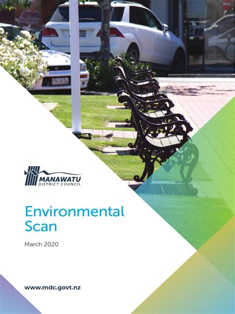 Manawatū District Environmental Scan 2020 Pdf Infrastructure
