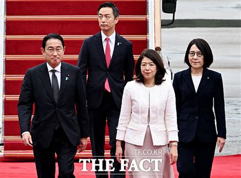 한·일 정상회담 위해 방한한 기시다 후미오 일본 총리 [tf사진관] 포토 기사 더팩트
