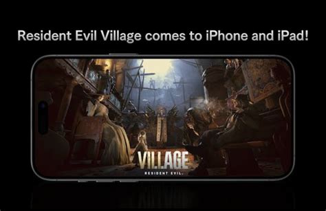 Capcom Vydal Hru Resident Evil Village Pro IPhone 15 Pro A 15 Pro Max A