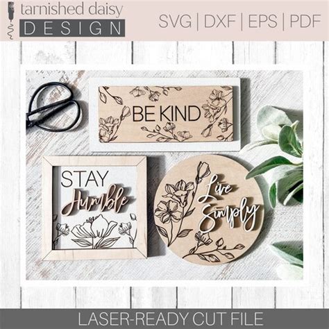 Pattern Sign Background Sign Svg Pattern For Glowforge Etsy