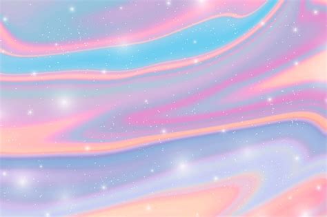 손으로 그린 무지개 반짝이 배경 무료 벡터